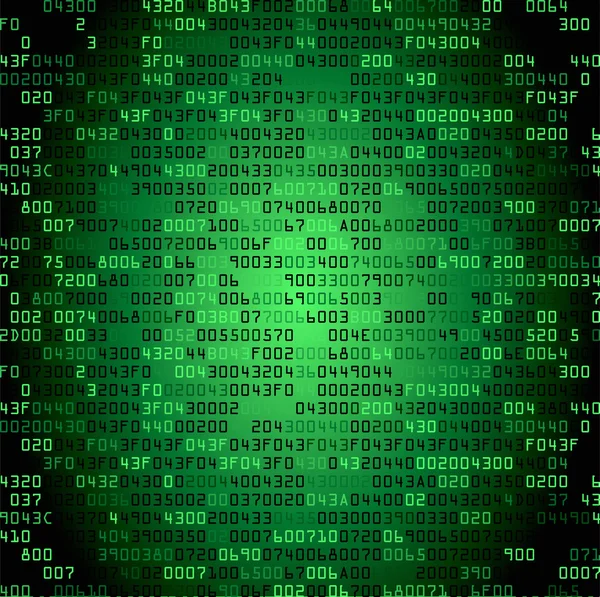 Green security background with HEX-code Stock Vector Image by ...