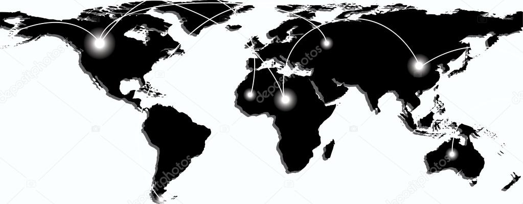 Trade routes Vector Art Stock Images | Depositphotos