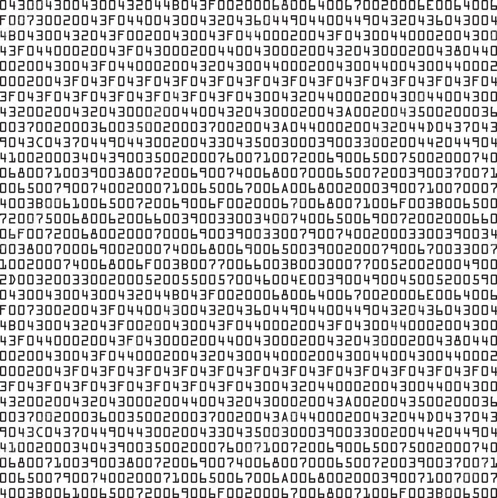 Black and white security background with HEX-code Stock Vector Image by ...