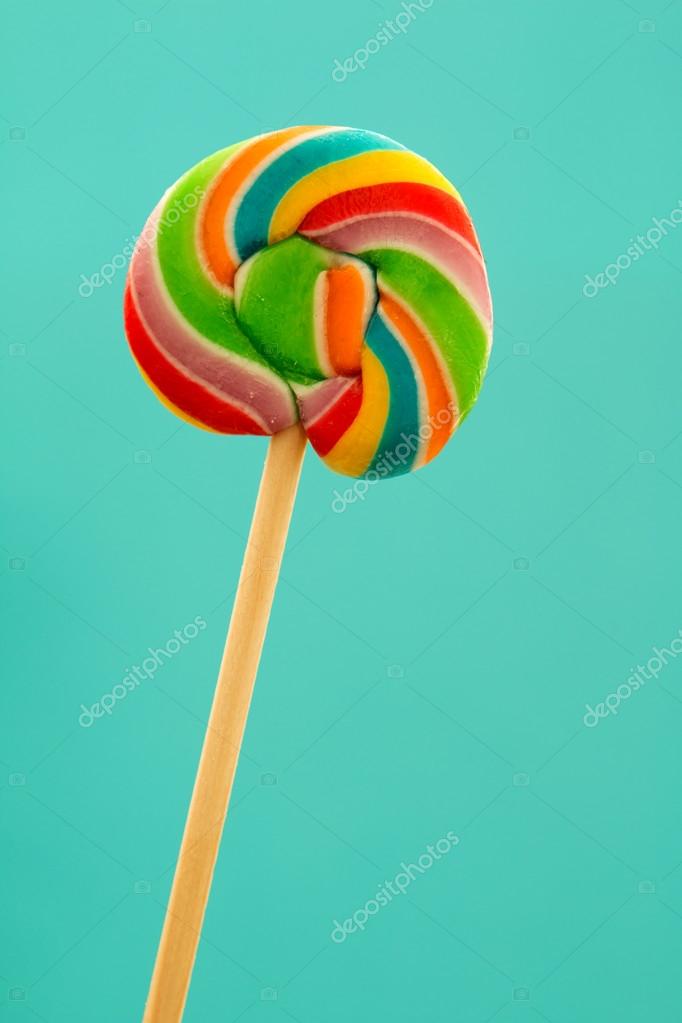 Nice lollipop with many colors ⬇ Stock Photo, Image by © Gelpi #125643618
