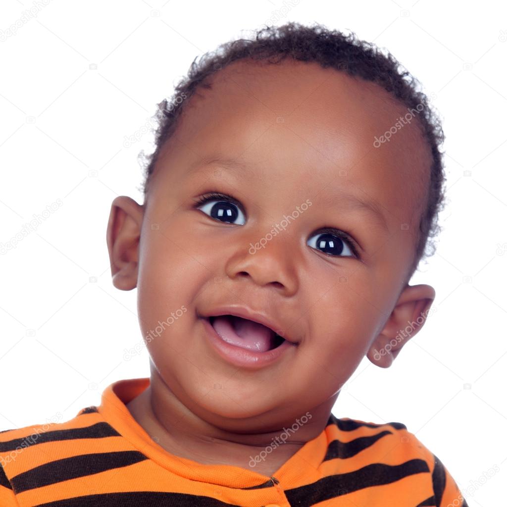 African baby smiling — Stock Photo © Gelpi #90464842