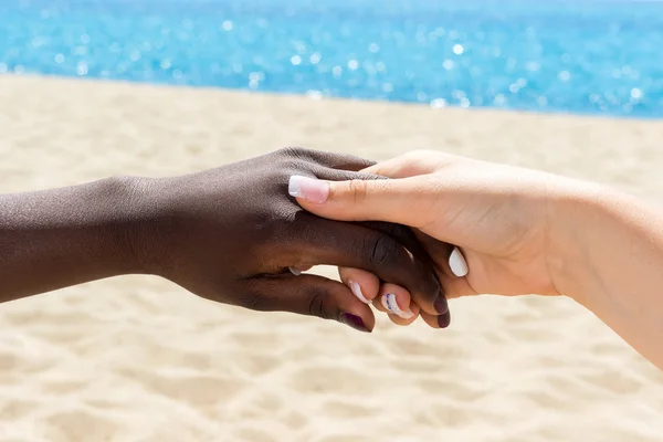 Diverse hands touching - Stock Image - Everypixel