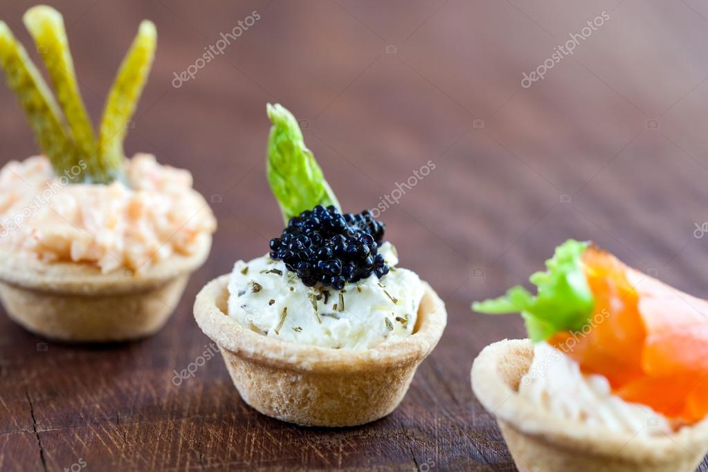 Mini savory tartlets Stock Photo by ©karelnoppe 88192726