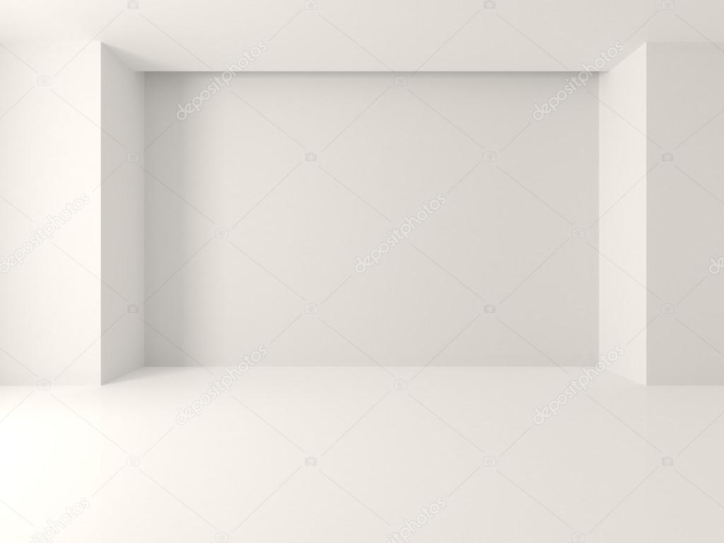 Empty room white decorative columns Stock Photo by ©sumetho 117041250