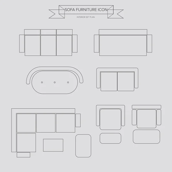 Sofa outline Stock Vectors, Royalty Free Sofa outline Illustrations ...