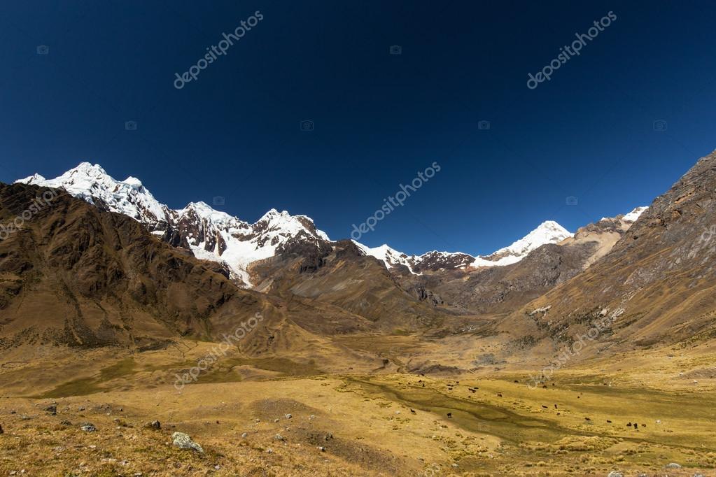 Beautiful mountain scenery in the Andes — Stock Photo © cta88 #80555858