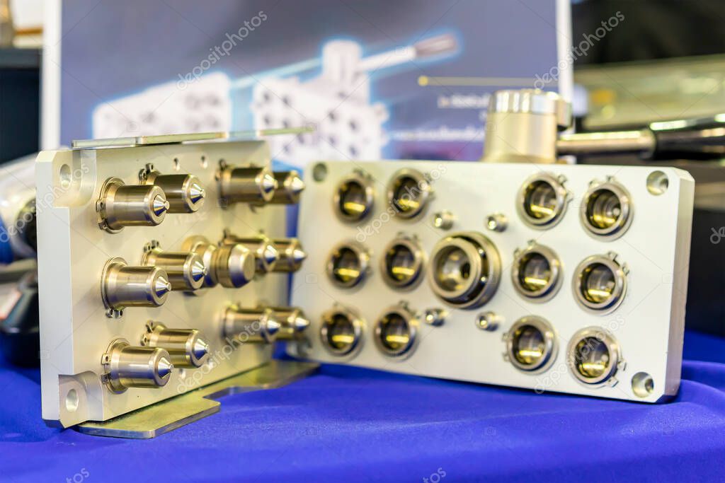 conector de enchufe y enchufe de acoplamiento rápido múltiple del ...