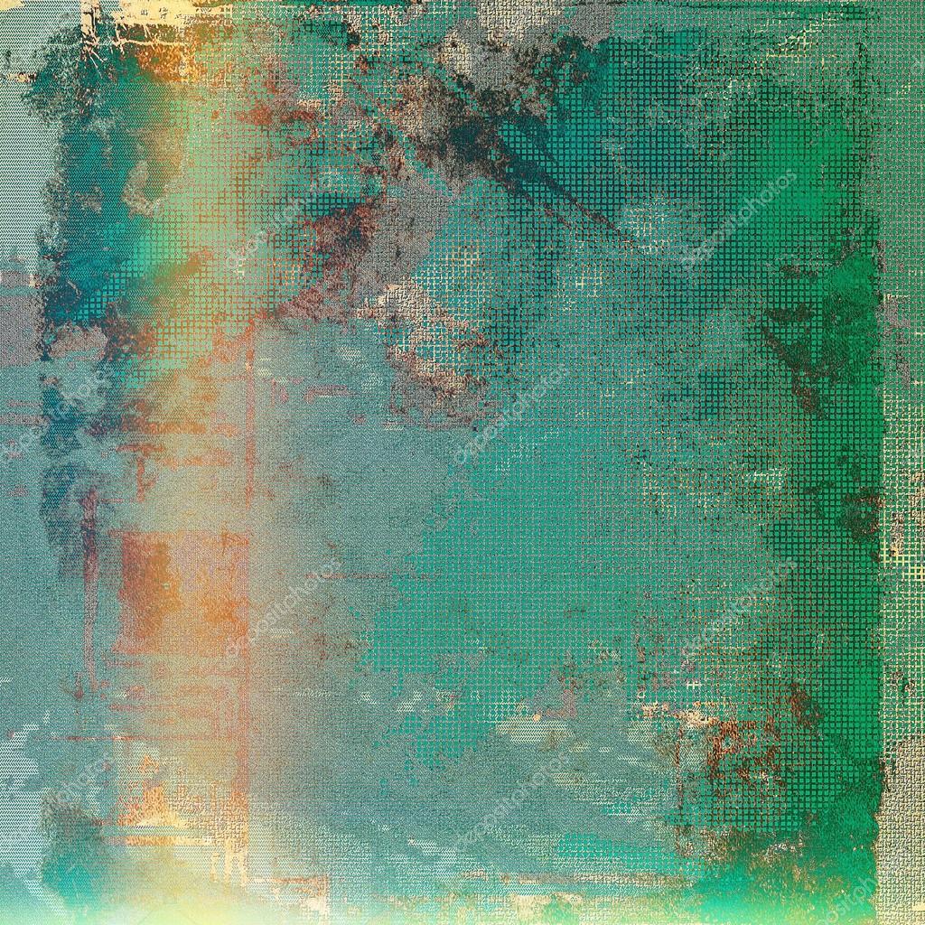 Vintage style background with ancient grunge elements. Aged texture ...