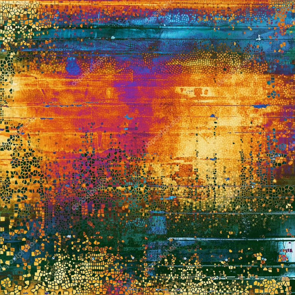 Grunge scratched background, abstract vintage style texture with ...