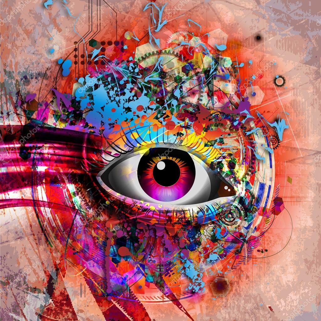 Magic eye background Stock Photo by ©valik4053022 104720330