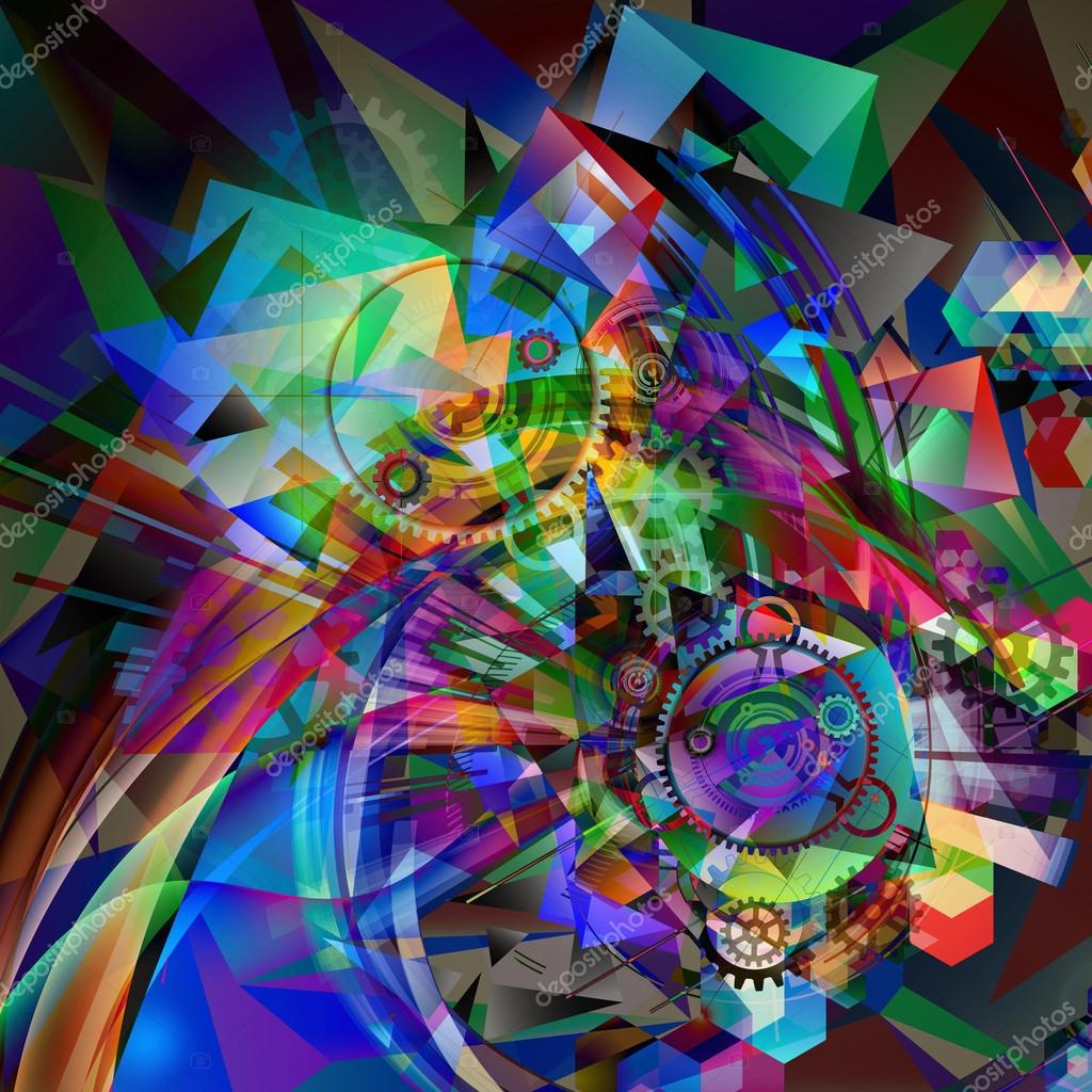 Technical abstract background Stock Photo by ©valik4053022 69396747