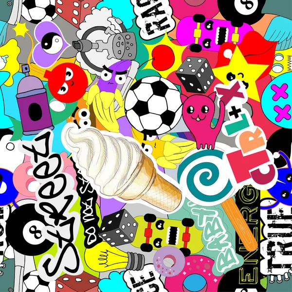 Colorful stickers background Stock Vector by ©shekaka 120228746