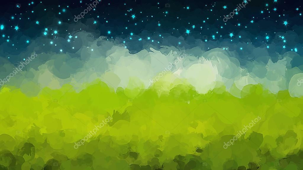 Starry sky brush strokes background ⬇ Vector Image by © shekaka ...