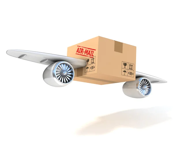 Flying cardboard box Stock Photo by ©AleksVF 44738027