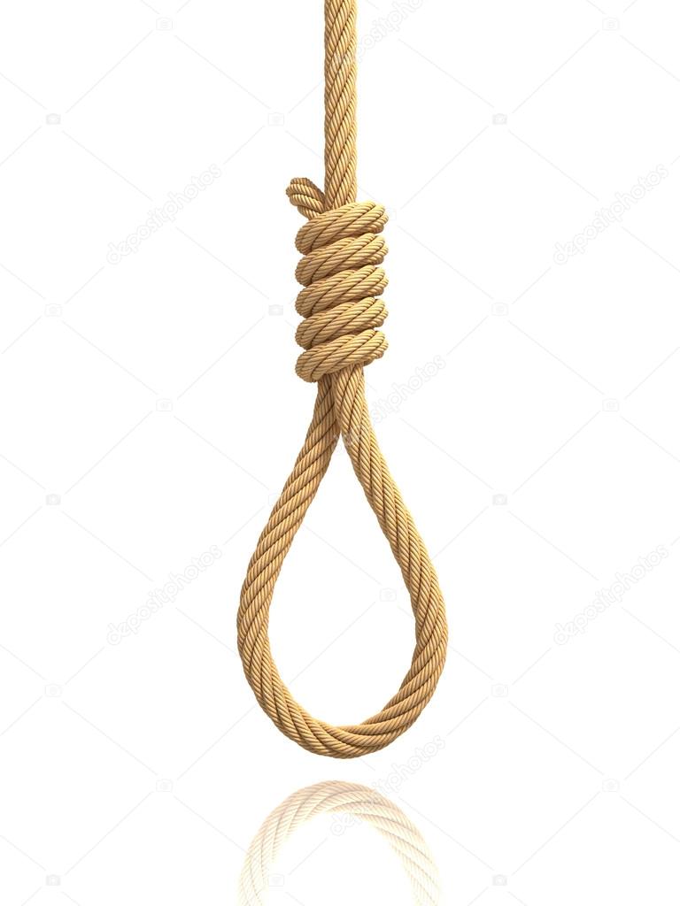 Rope with hangman's noose — Stock Photo © koya979 #73609197