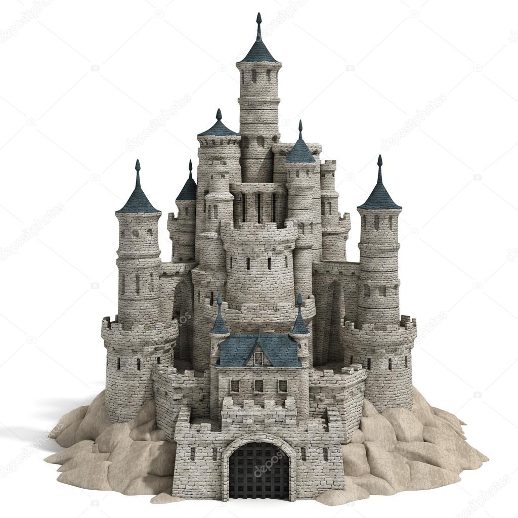 Stone castle — Stock Photo © koya979 #73609539