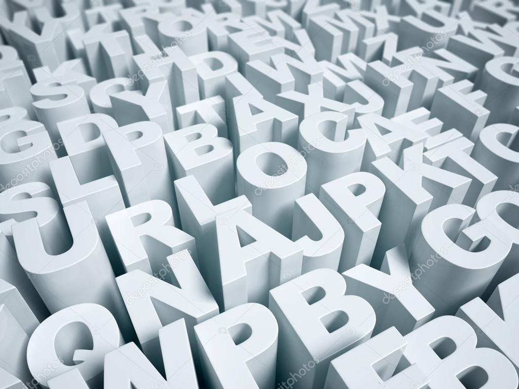 Letters 3d background — Stock Photo © koya979 #85932534