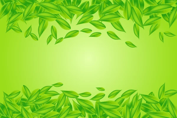 756 Falling green leaves Vector Images | Depositphotos