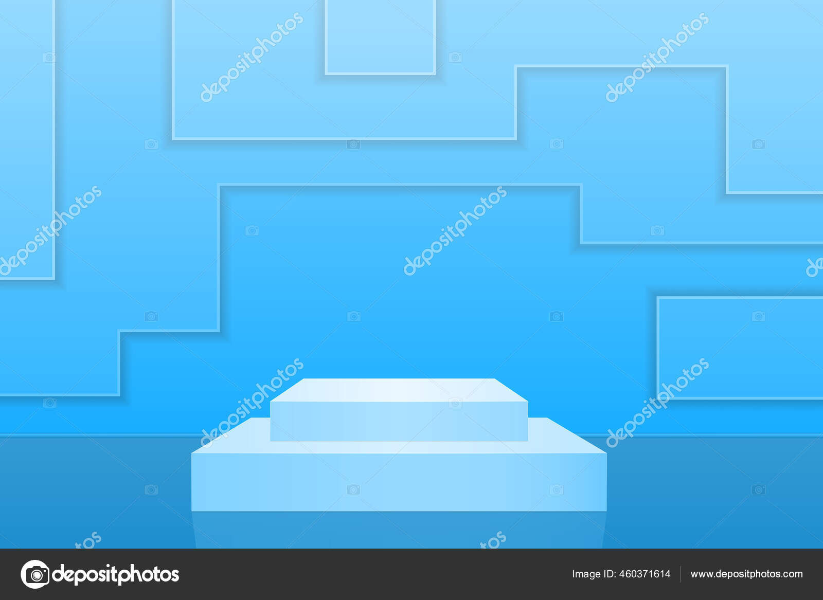 Pedestal Presentation Scene Exhibition Podium Awarding Product Podium ...