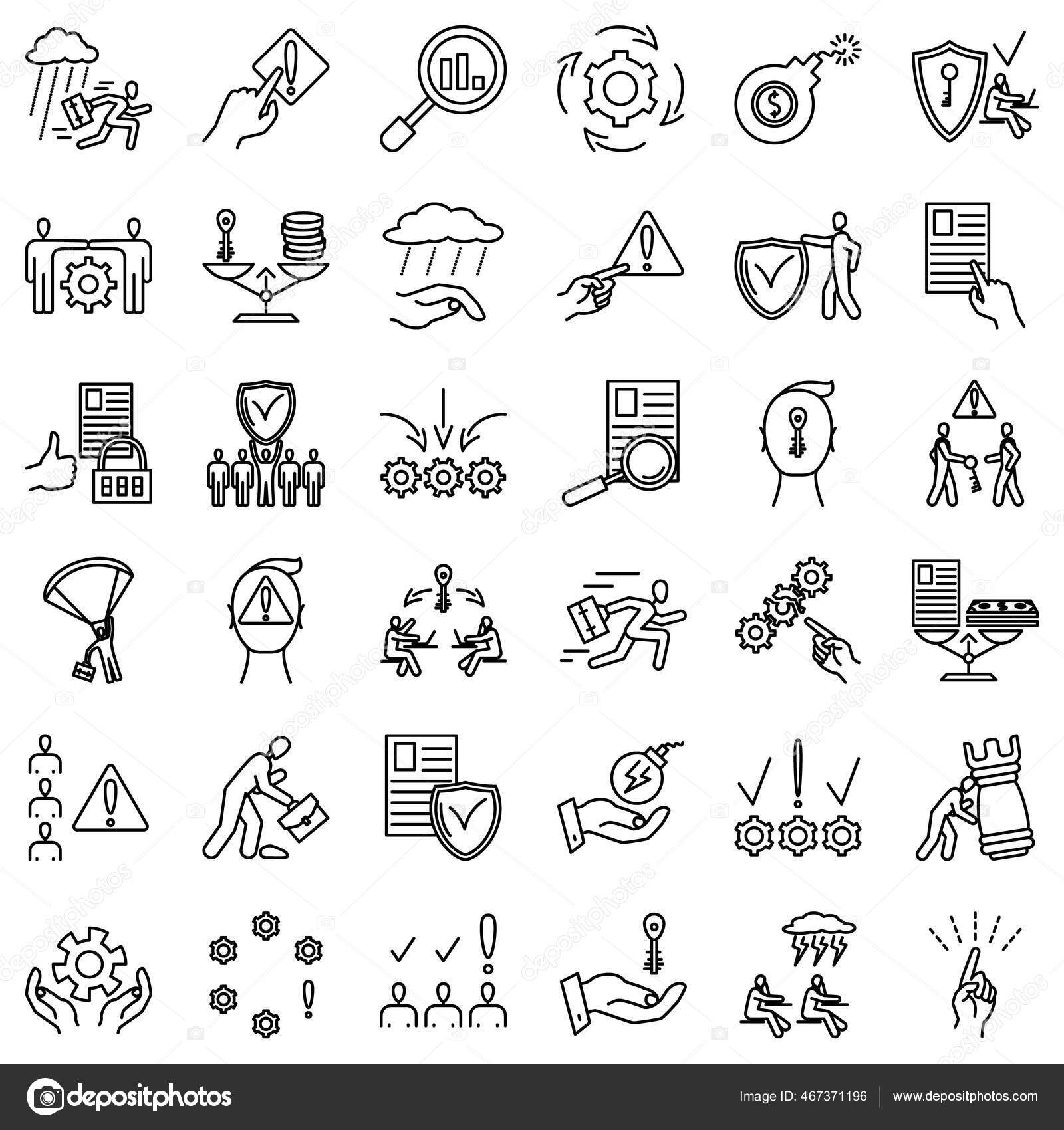 Risk Management Business Problems Data Storage Control Economy Security ...