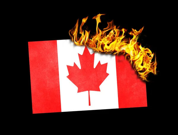 Flag burning canada Stock Photos, Royalty Free Flag burning canada Images | Depositphotos