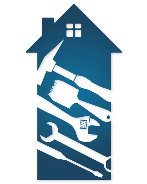Home tools logo Stock Vector, Royalty Free Vector Image by ...
