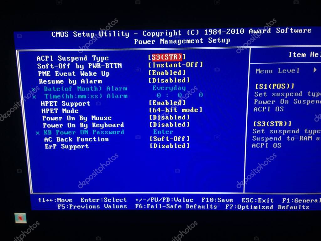 sistema BIOS integrado en la configuración de hardware de computadoras ...
