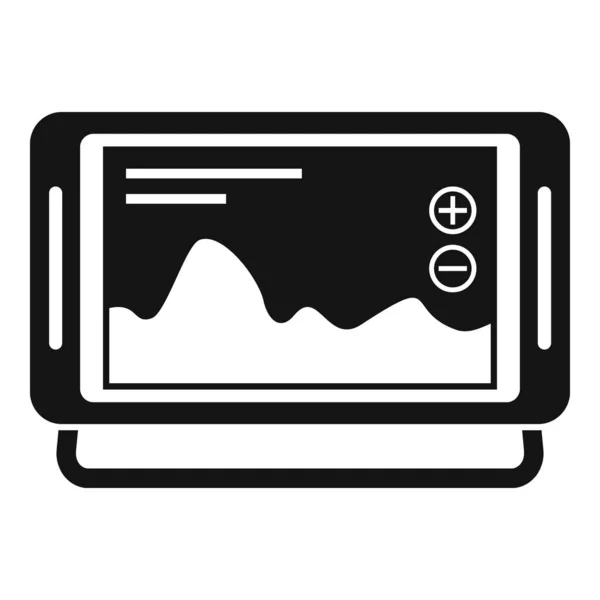 Echo sounder fathometer icon, flat style Stock Vector Image by ...