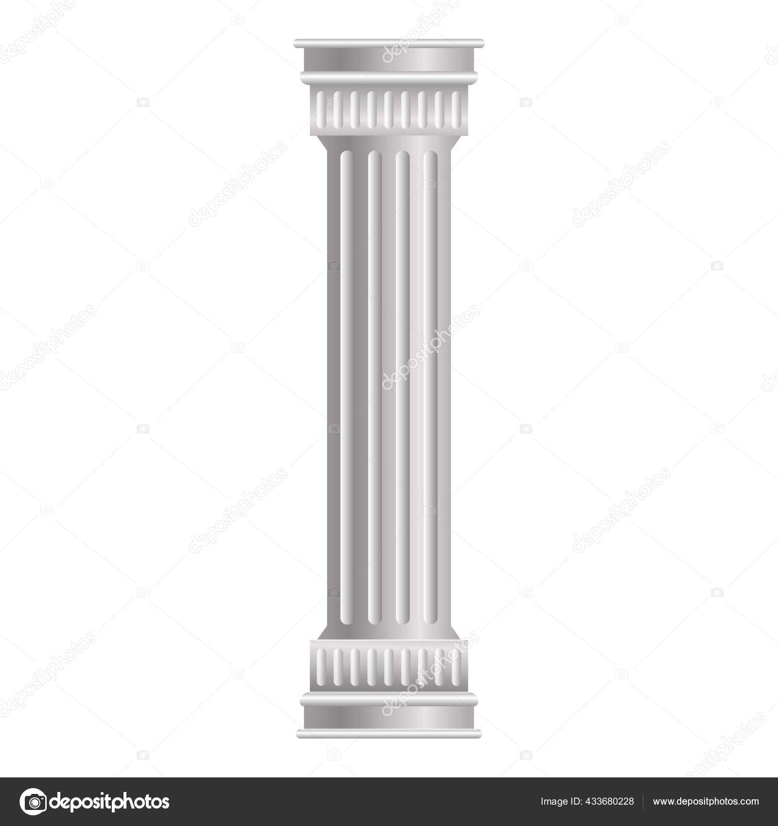 Roman column icon, cartoon style Stock Vector Image by ©anatolir #433680228
