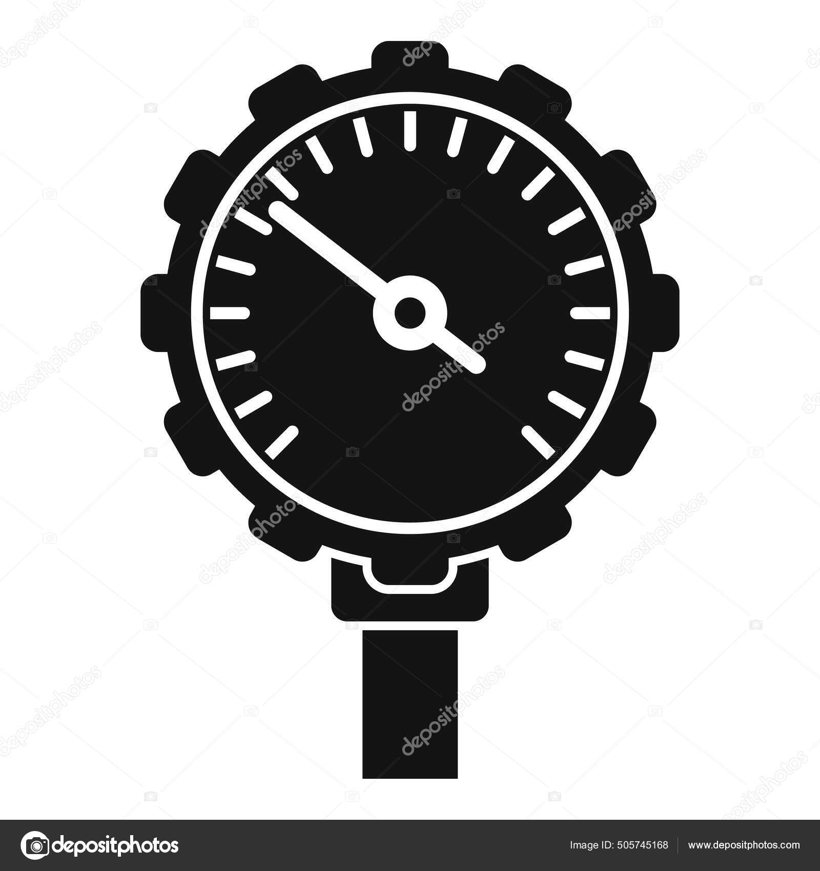Control manometer icon simple vector. Gas pressure Stock Vector Image by ©anatolir #505745168