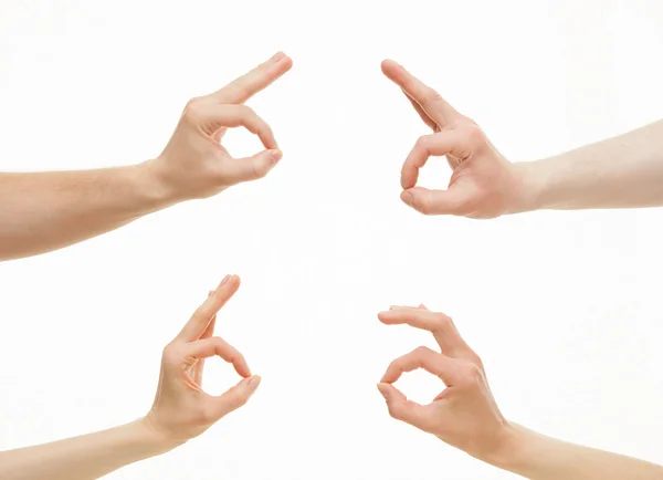 Square hand sign Stock Photo by ©gielmichal 17602907