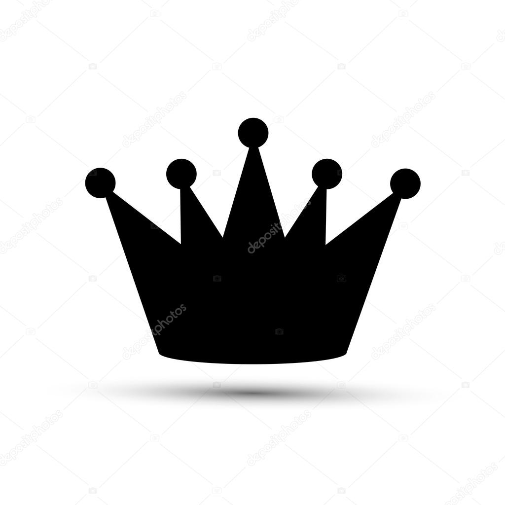 Corona negra — Vector de stock © gabylya89 #71276913