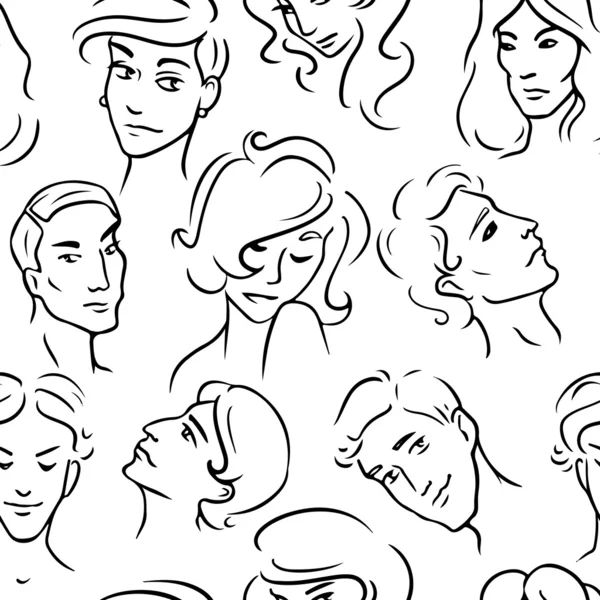 Androgynous Face Drawing