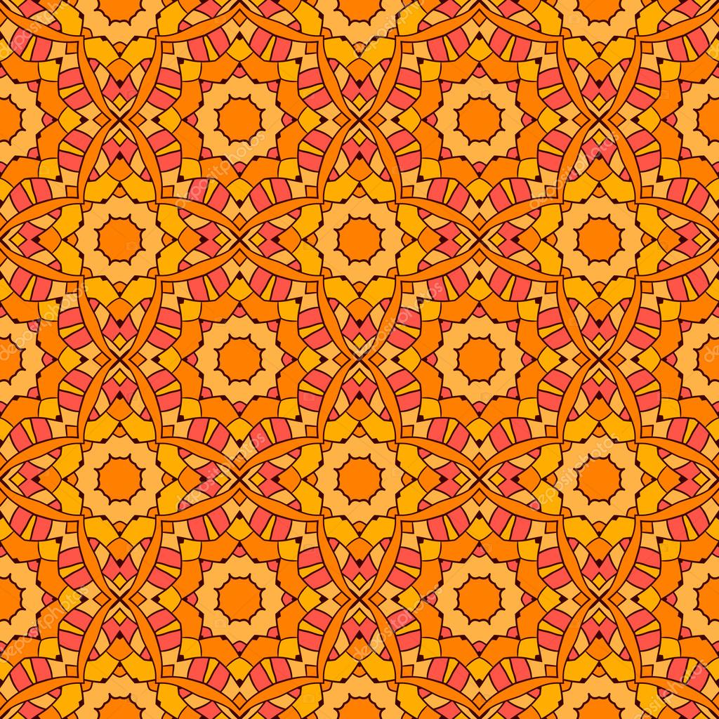 Seamless pattern, arabic carpet — Stock Vector © littlepaw #57446639