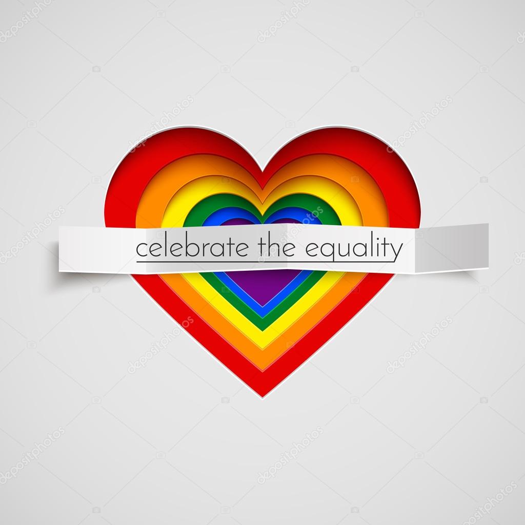 Red Equal Sign Heart