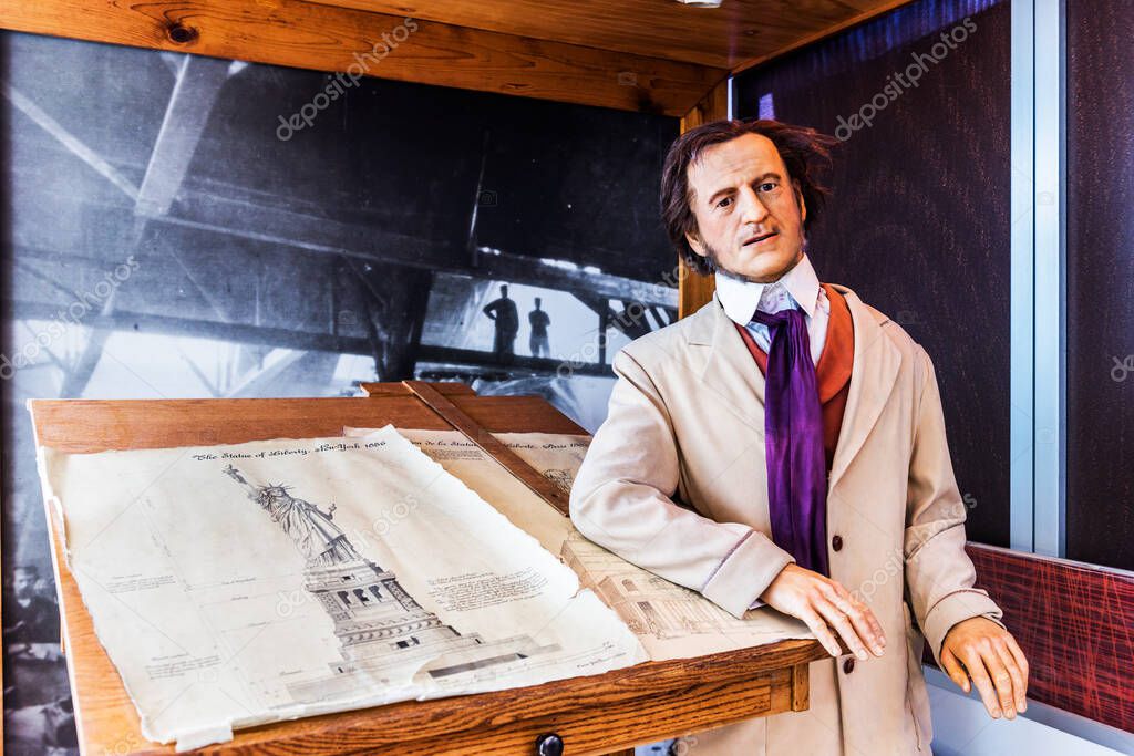 NUEVA YORK, EE.UU. - 30 de septiembre de 2018: Figura de cera del ...