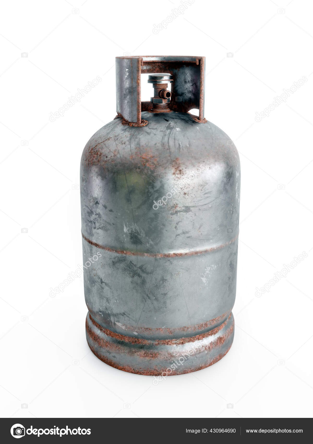 Portable Propane Tank Shot White Background — Stock Photo © pryzmat ...