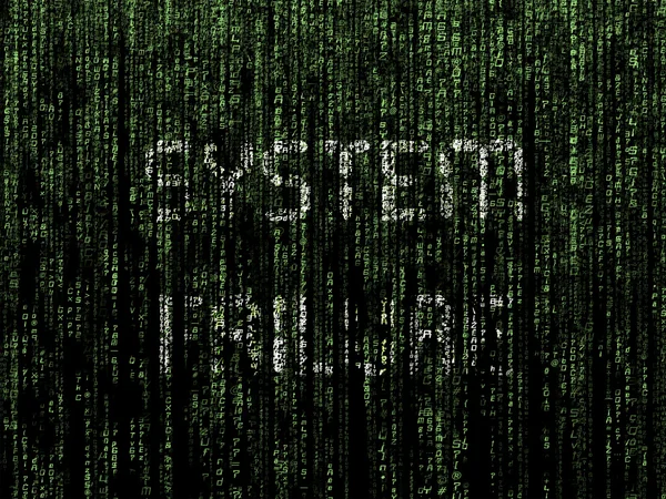 Matrix background — Stock Photo © uroszunic #34910907