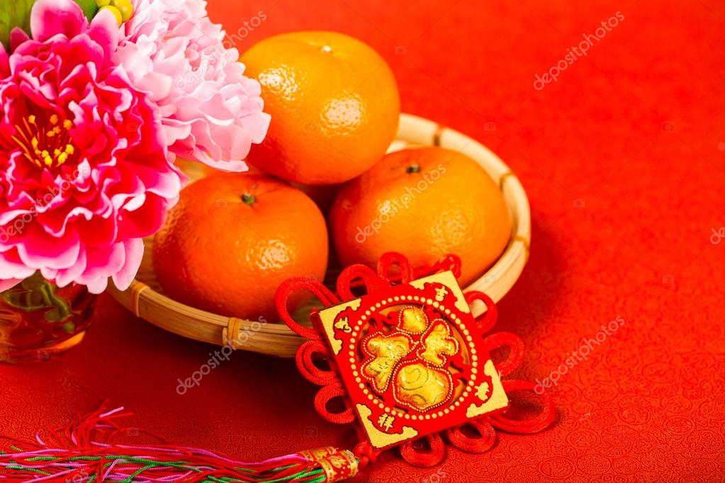 Chinese new year red lantern decoration with character "FU" Stock Photo ...