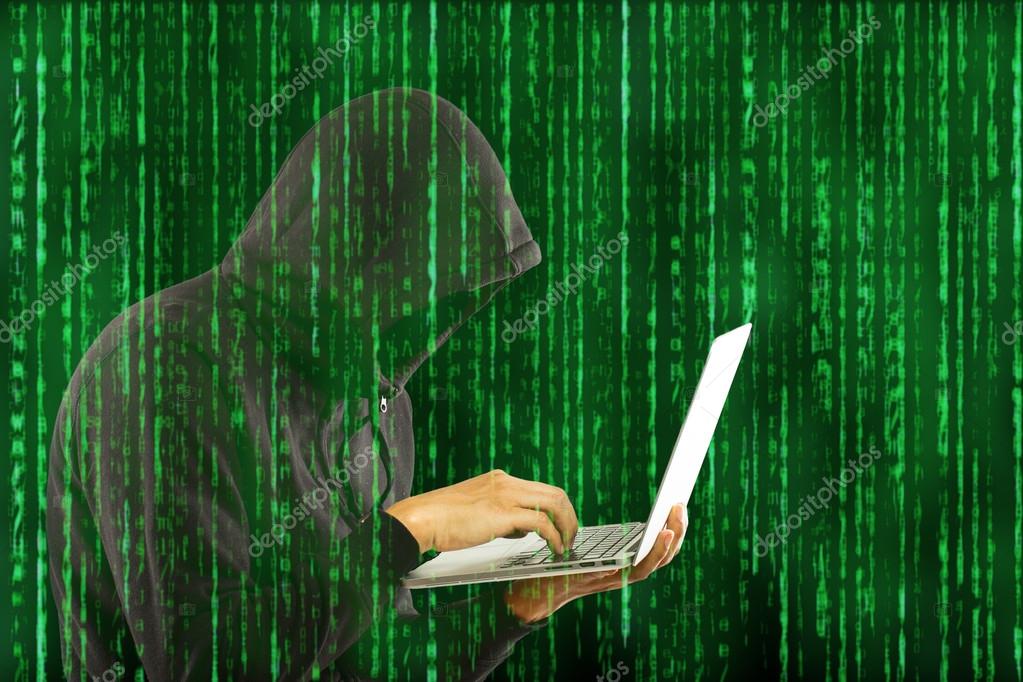 Hackers programmer look and search data Stock Photo by ©hin255 113832974