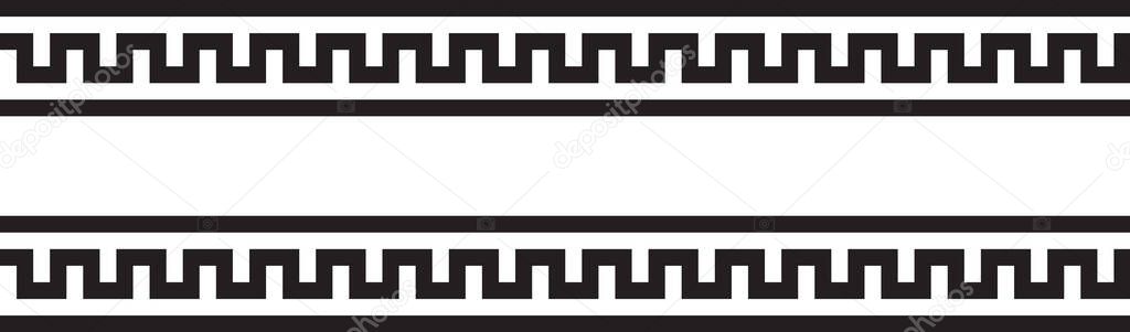ᐈ Roman key pattern stock vectors, Royalty Free roman key border ...