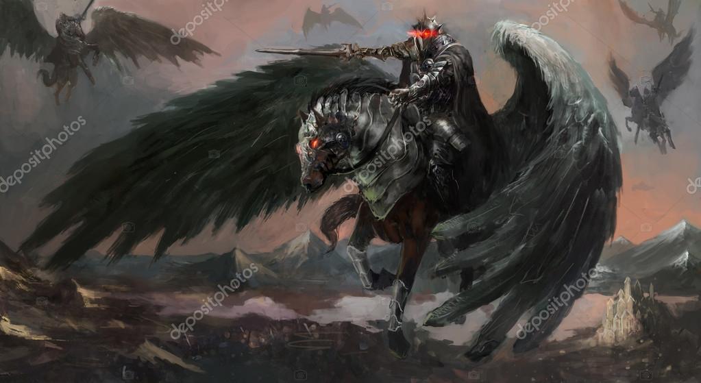 War Pegasus Wallpaper