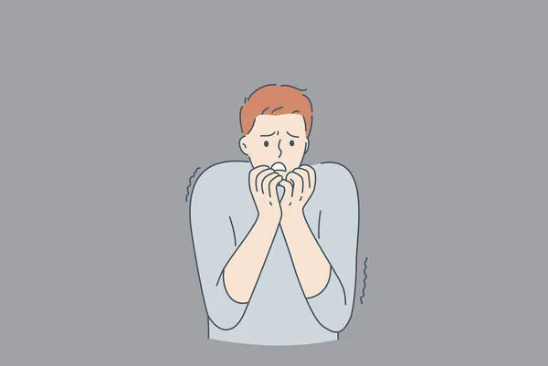 Panic of chase and Inner fears concept. Stock Vector by ©little_prince ...