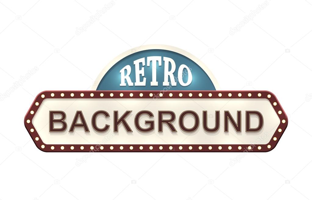 Retro Sign Stock Vector by ©zayatsandzayats 52738655