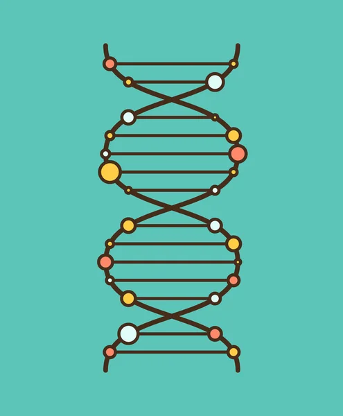 Medical dna connection icon element — Stock Vector © lub_lubachka #53057903