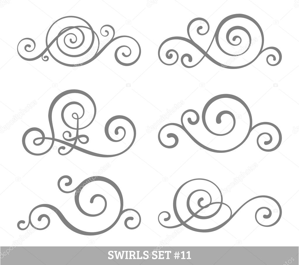 Simple Decorative Swirls