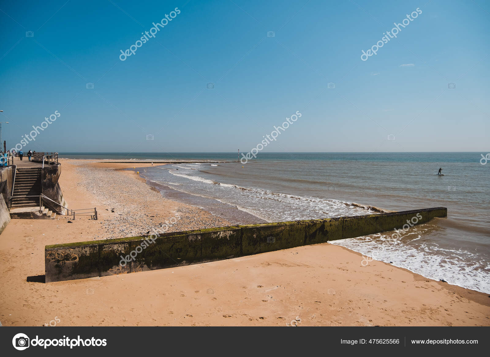 Ramsgate Kent 2021 Beautiful View Ramsgate East Cliff Promenade Beach ...