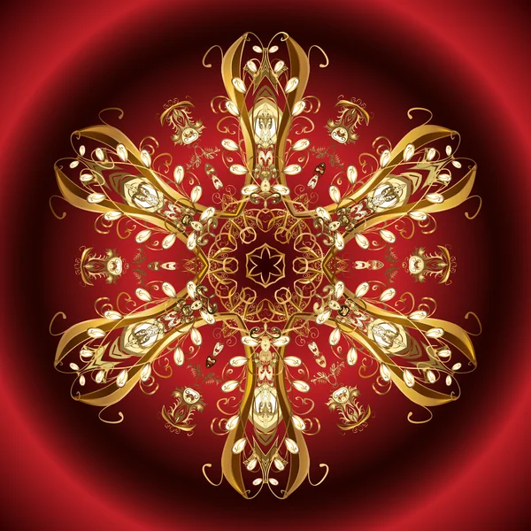 3d number seven red gold png clip art image gallery Stock Photos ...