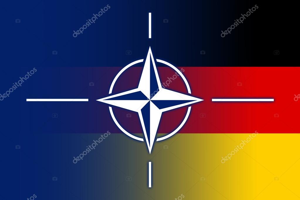 Nato and Germany Flag — Stock Photo © PromesaStudio #53777365