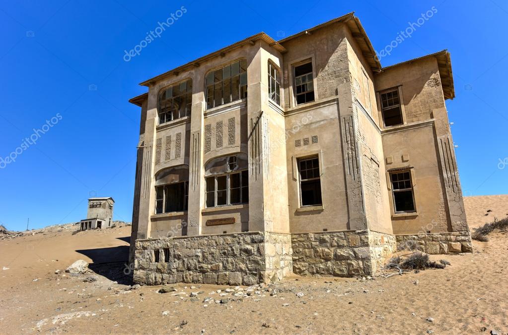 Ghost town Kolmanskop, Namibia — Stock Photo © demerzel21 #81132126